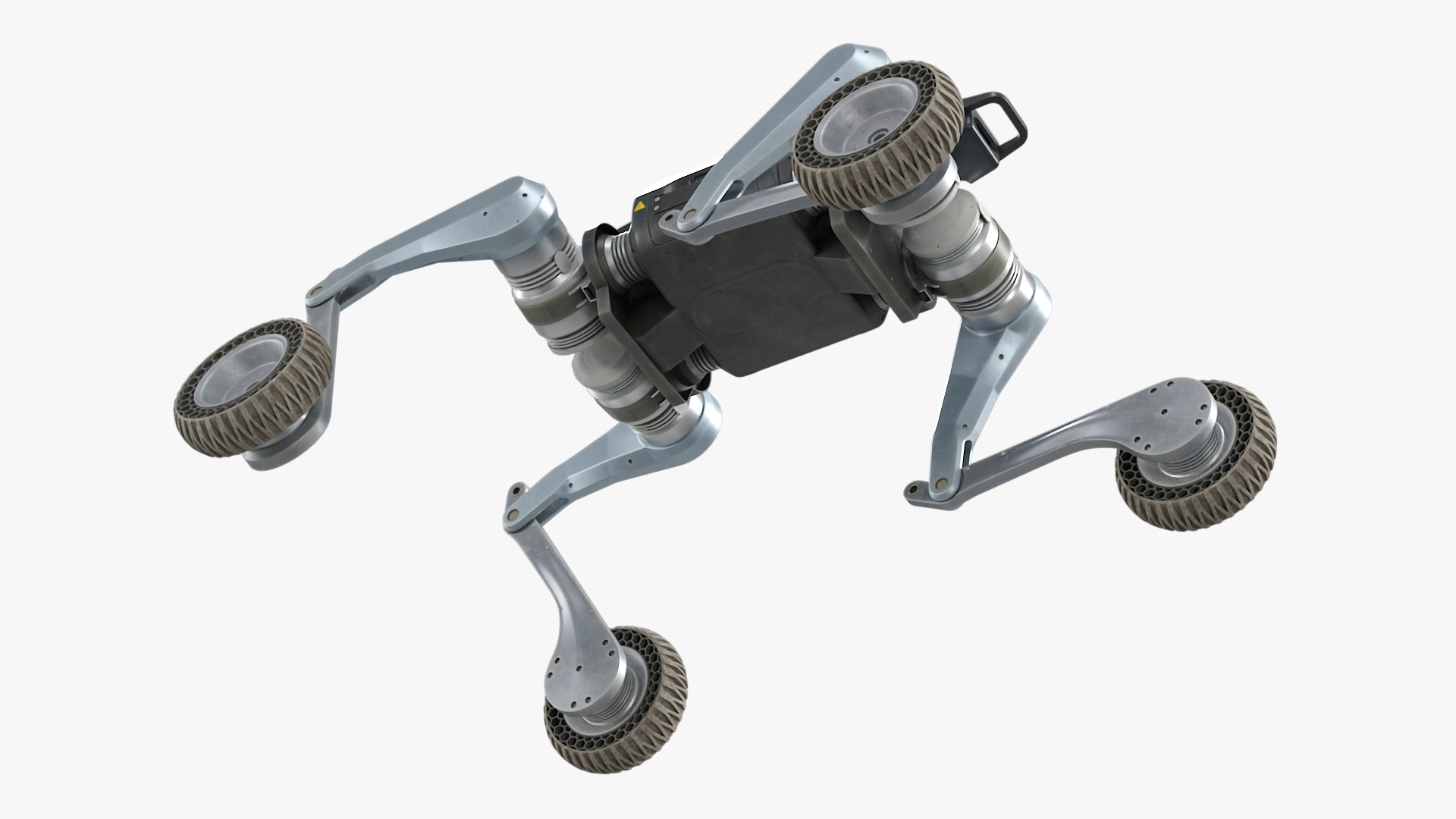 Lynx Multi Terrain Robot Used Dynamic Descent Pose 3D Model ...