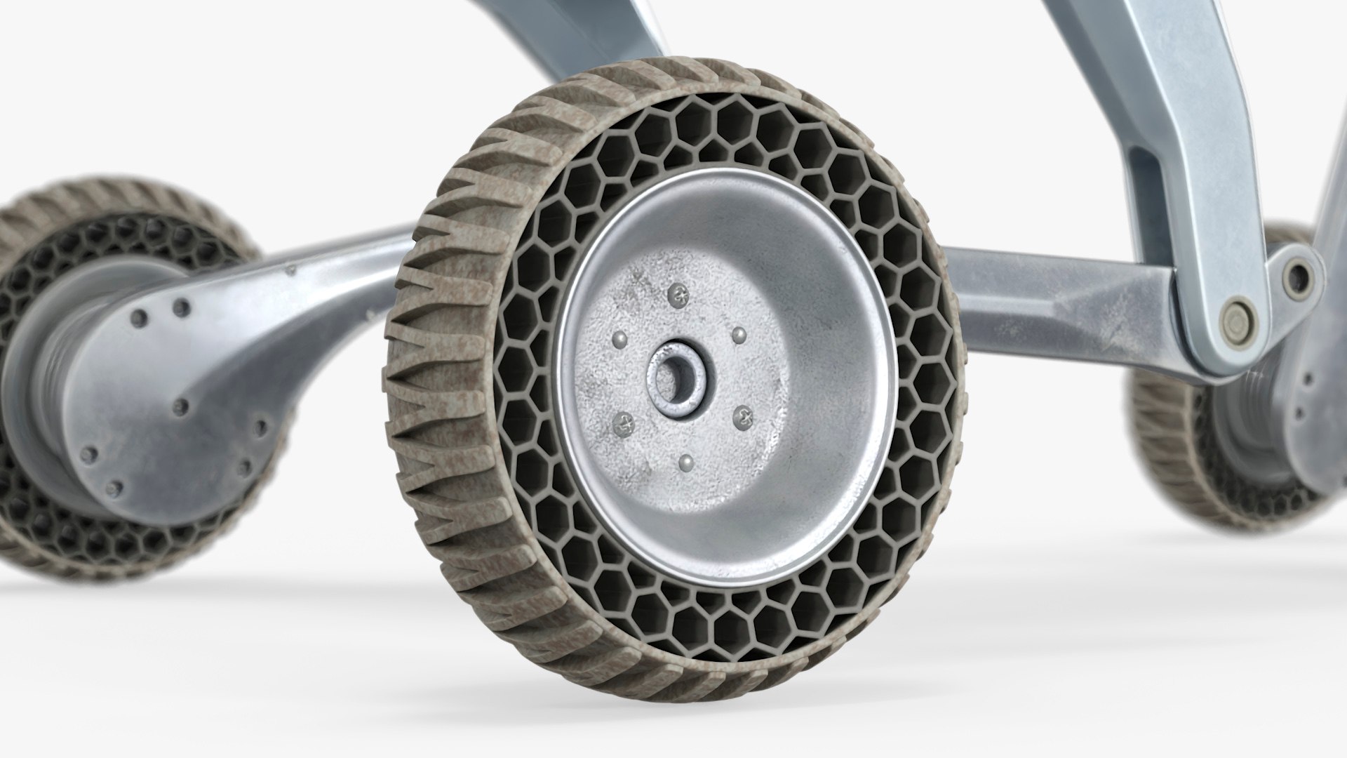 Lynx Multi Terrain Robot Used Dynamic Descent Pose 3D Model ...