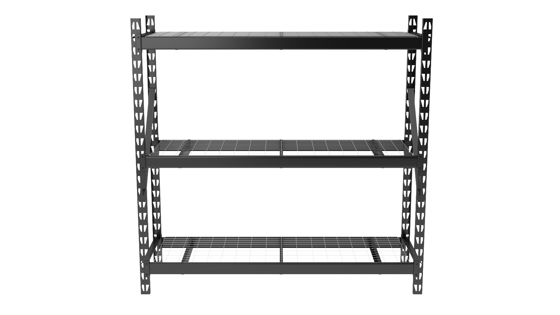 3D Steel Shelf Model - TurboSquid 1836852