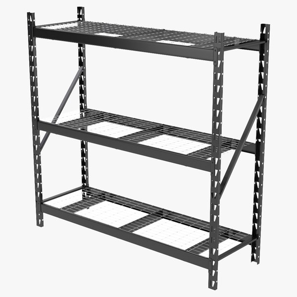 modelo 3d Estante de acero - TurboSquid 1836852