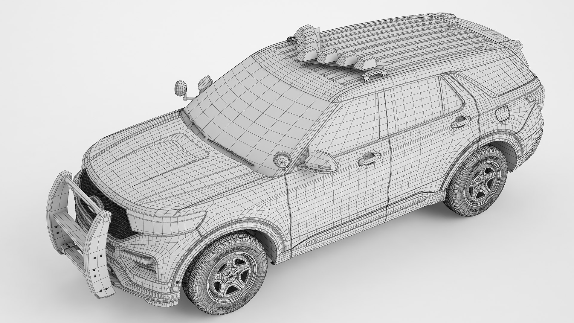 Ford Explorer 2020 Police 07 3D model - TurboSquid 1729309