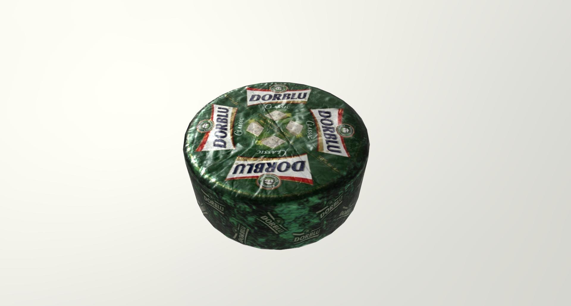 Cheese Dorblu Blue 3D Model - TurboSquid 1250099