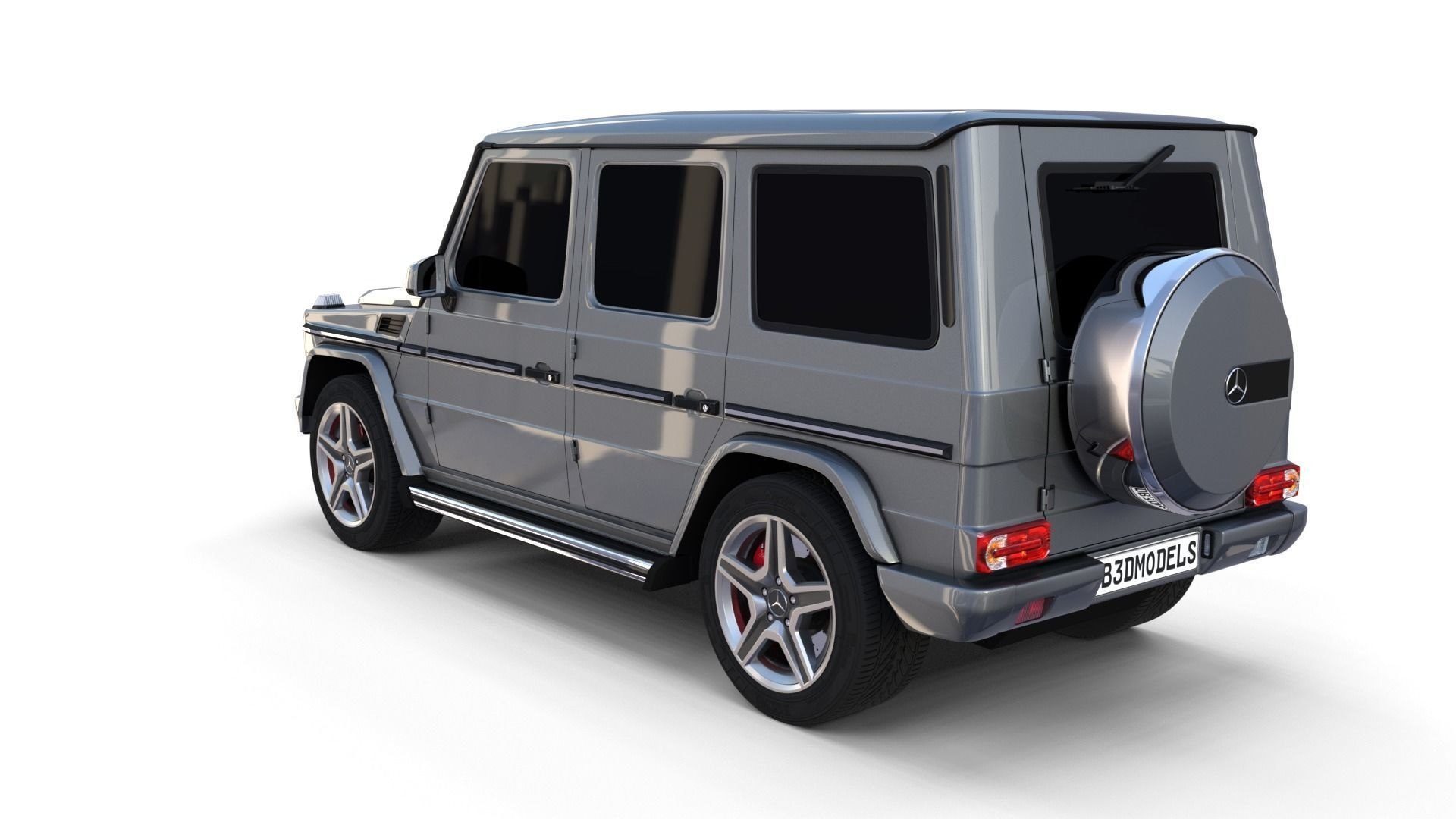 3D Mercedes G Class Model - TurboSquid 1297842