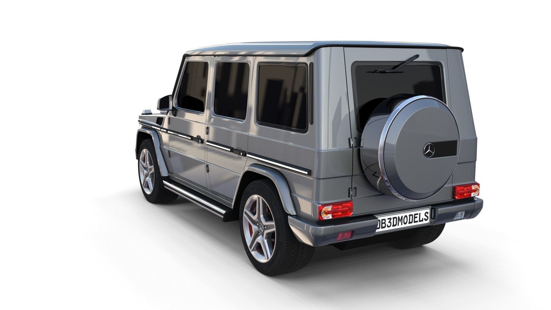 3D Mercedes G Class Model - TurboSquid 1297842
