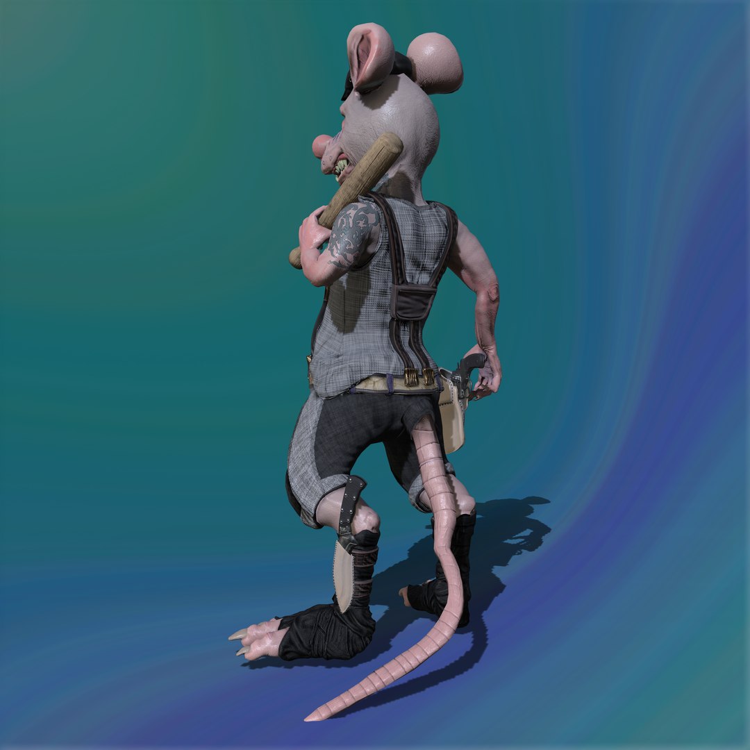 Bully Rat 3D model - TurboSquid 1747885