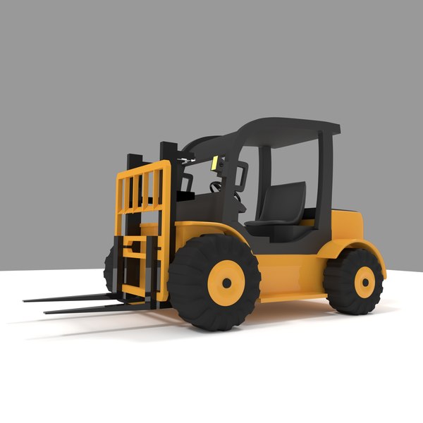 3D forklift fork lift model - TurboSquid 1186856