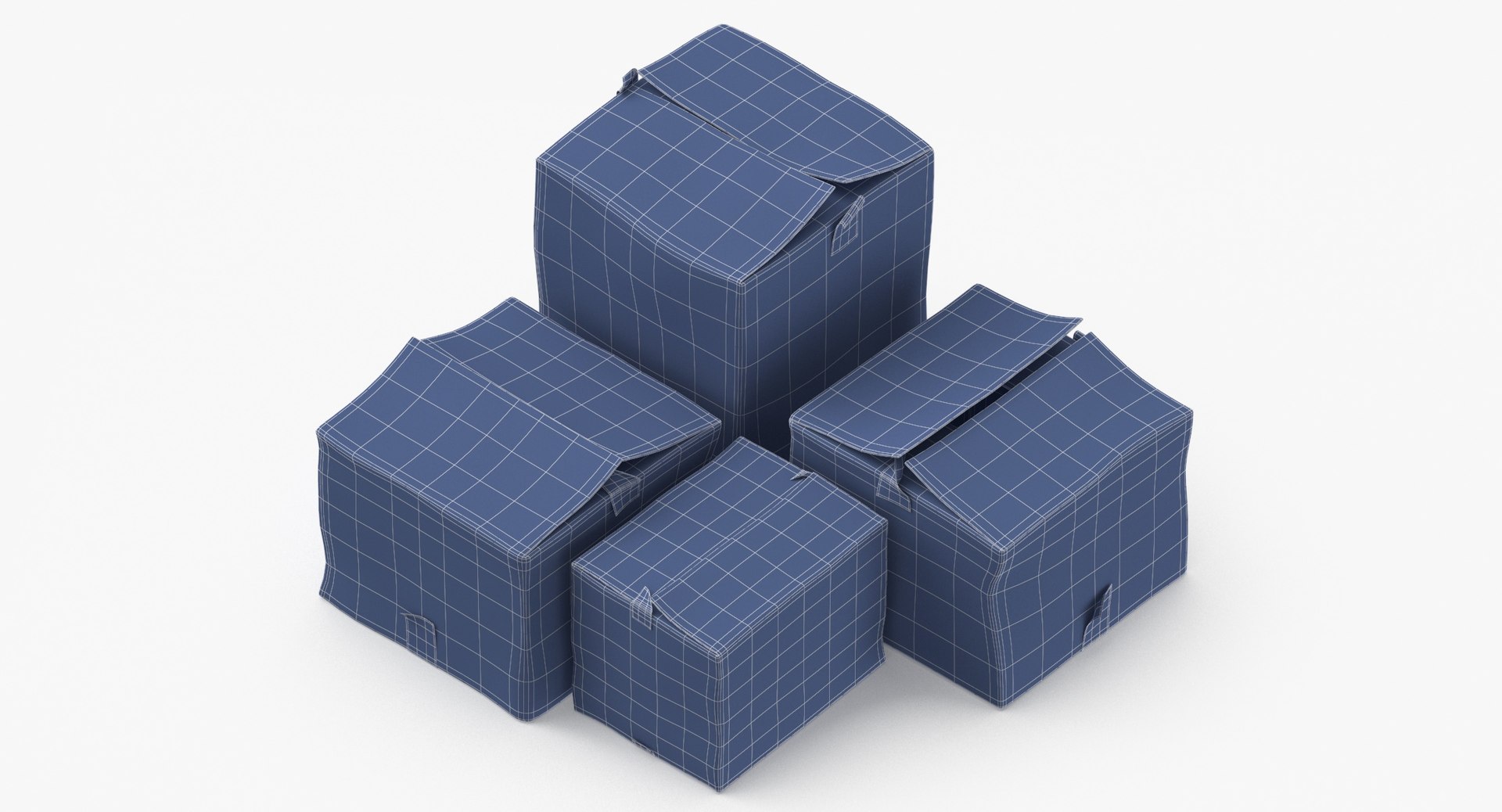 3D Moving Box Pile Damaged - TurboSquid 2117836