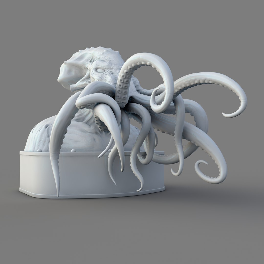 Dark Cthulhu 3D Model - TurboSquid 1237457