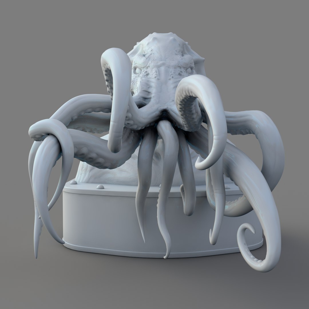Dark Cthulhu 3D Model - TurboSquid 1237457