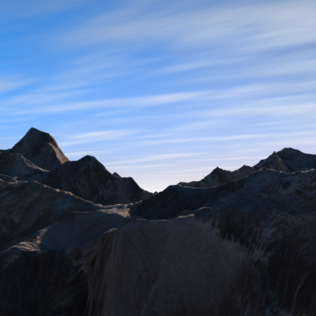 Max Terrain Landscape Mountains