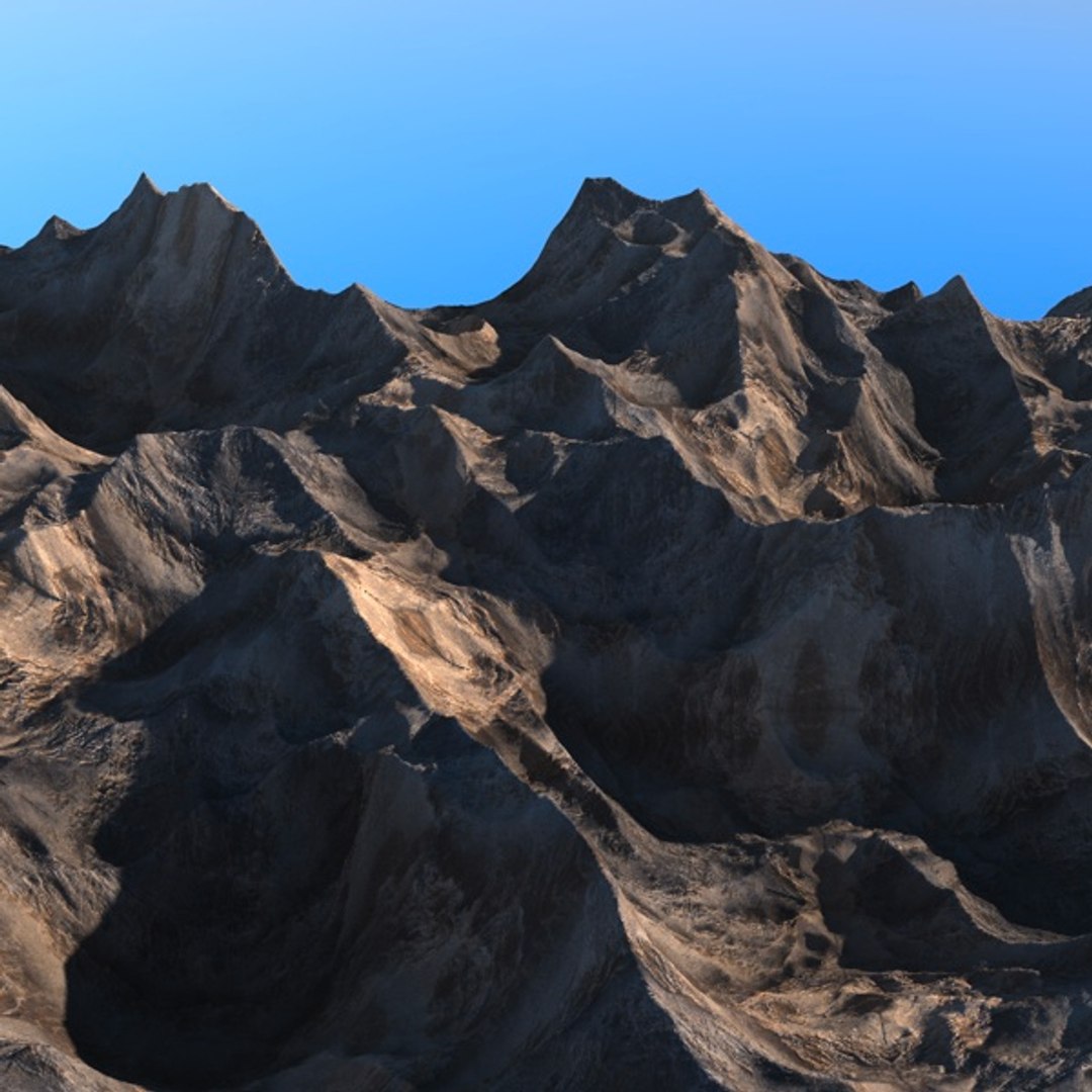 Max Terrain Landscape Mountains