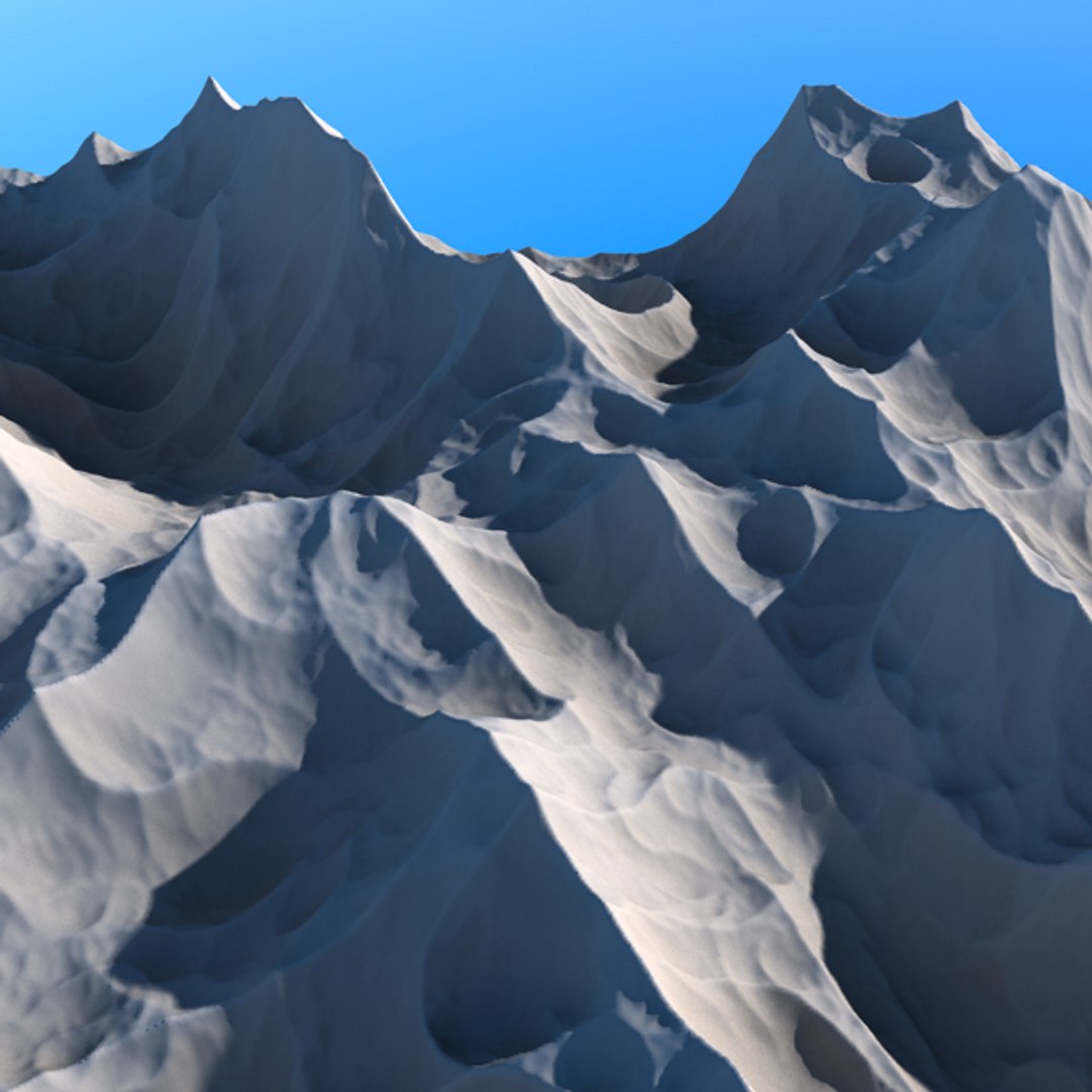 Max Terrain Landscape Mountains