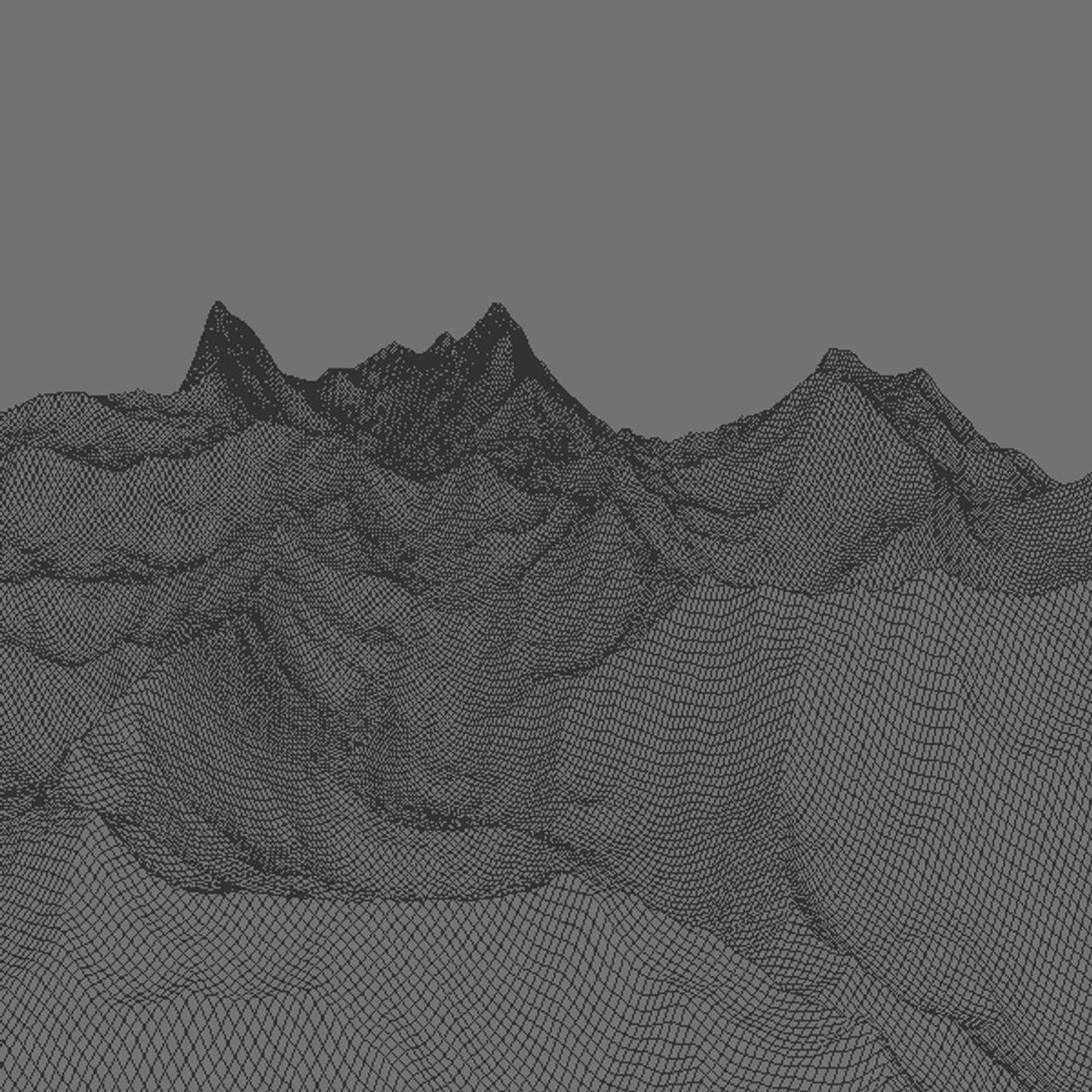 Max Terrain Landscape Mountains