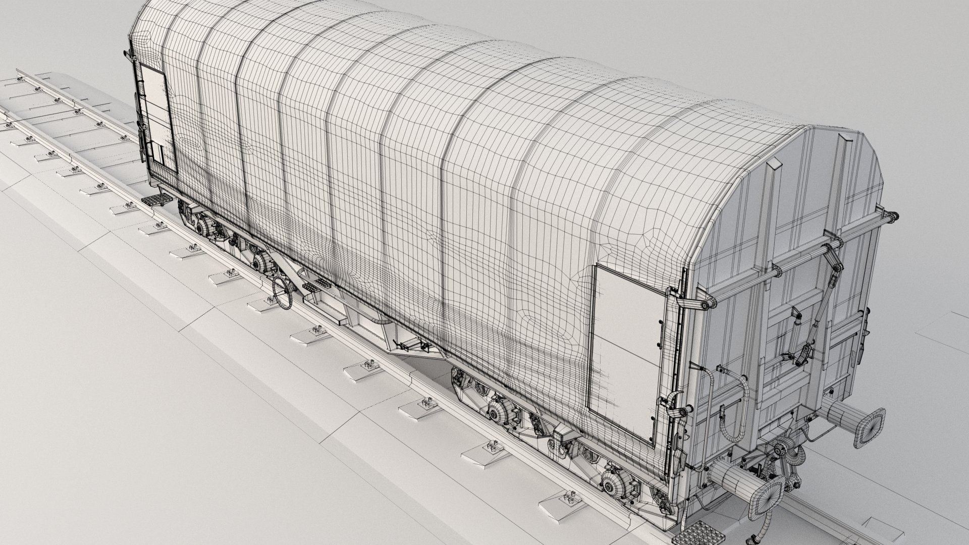 3D Train Container - TurboSquid 1527238