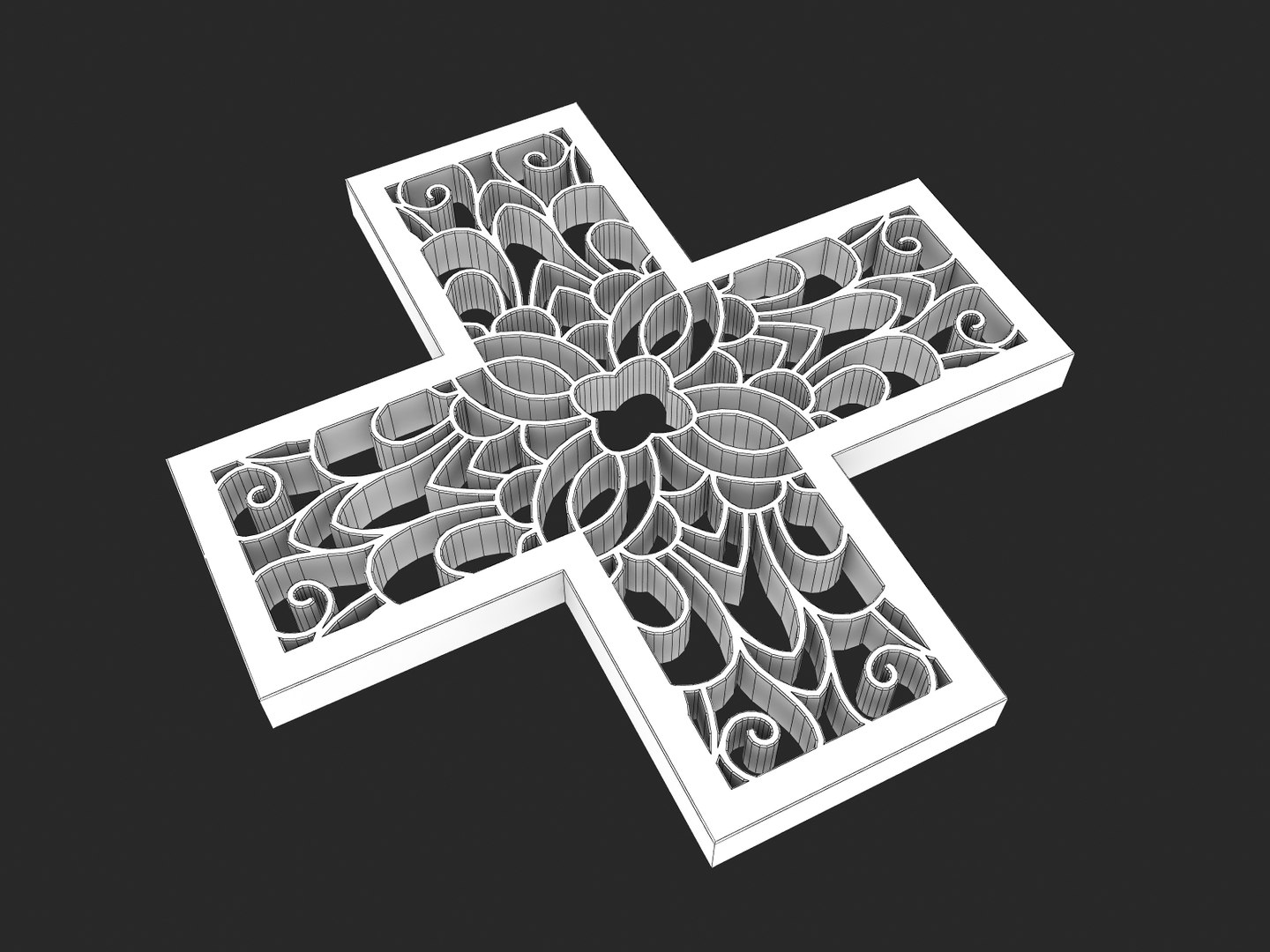 Cross 3D Model - TurboSquid 1455890