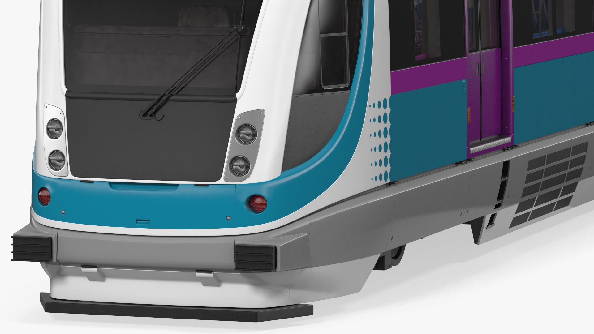 3D Urban Light Rail Train Rigged model - TurboSquid 1886144
