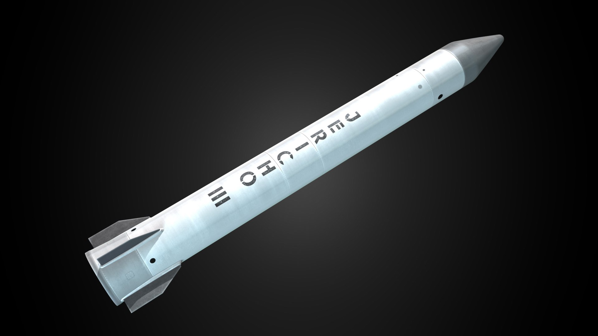 Jericho-III Missile Model - TurboSquid 2300340