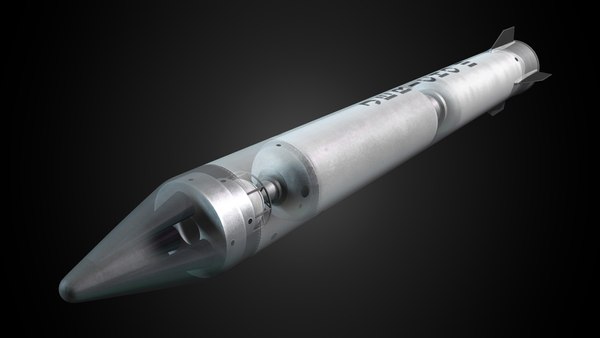 modelo 3d Misil Jericho-III - TurboSquid 2300340