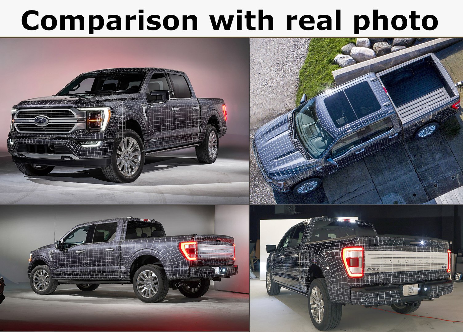 3D f-150 limited 2021 - TurboSquid 1648959