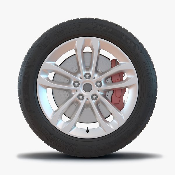 suv wheel 3d model