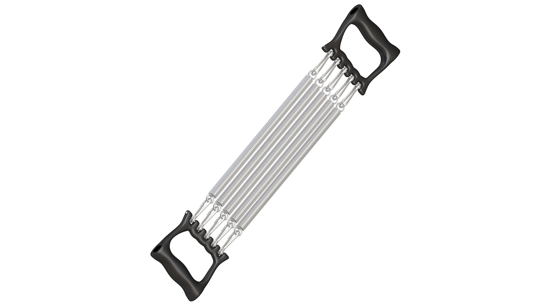 Spring Chest Expander Black 3D - TurboSquid 2019104