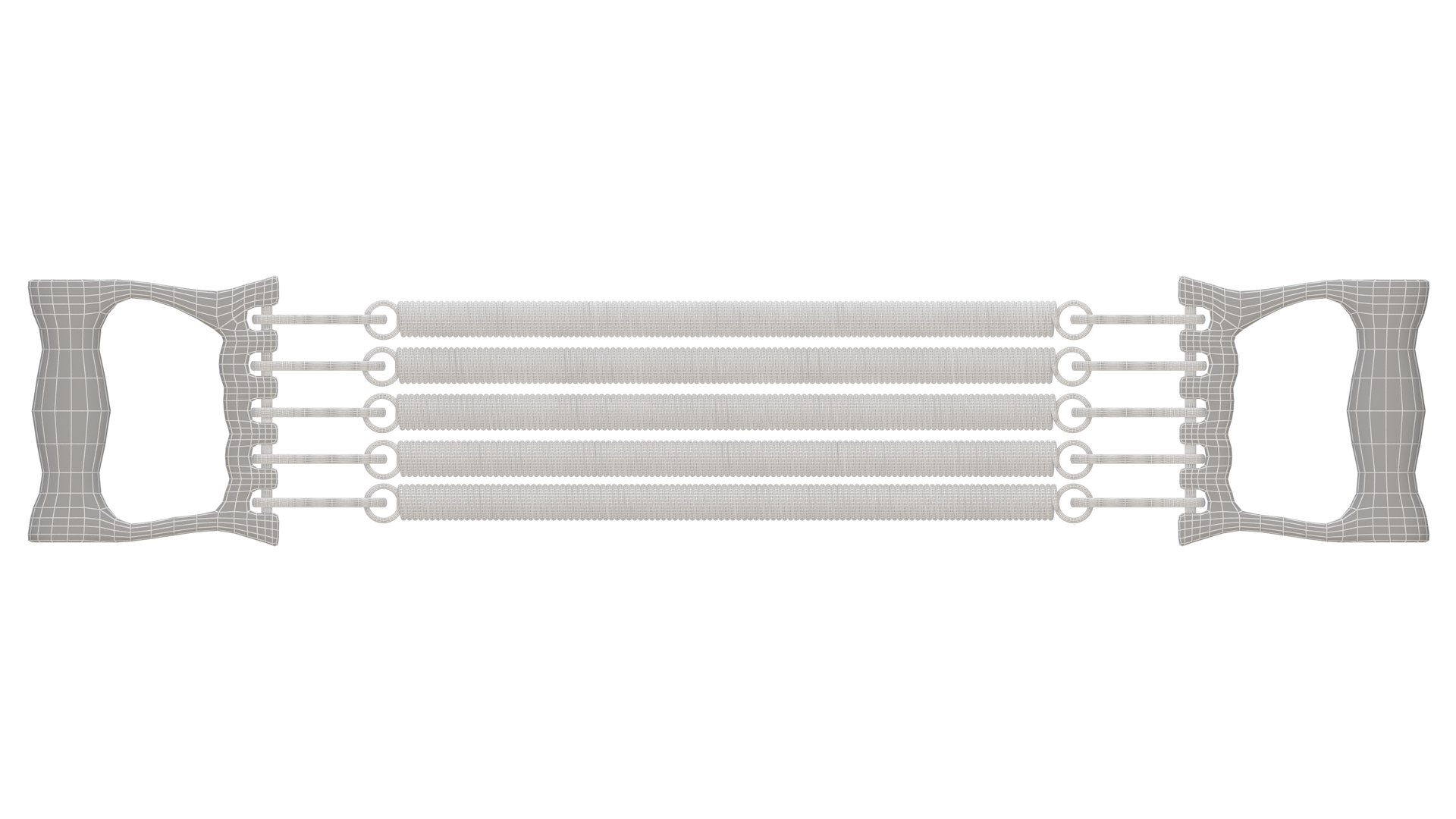 Spring Chest Expander Black 3D - TurboSquid 2019104