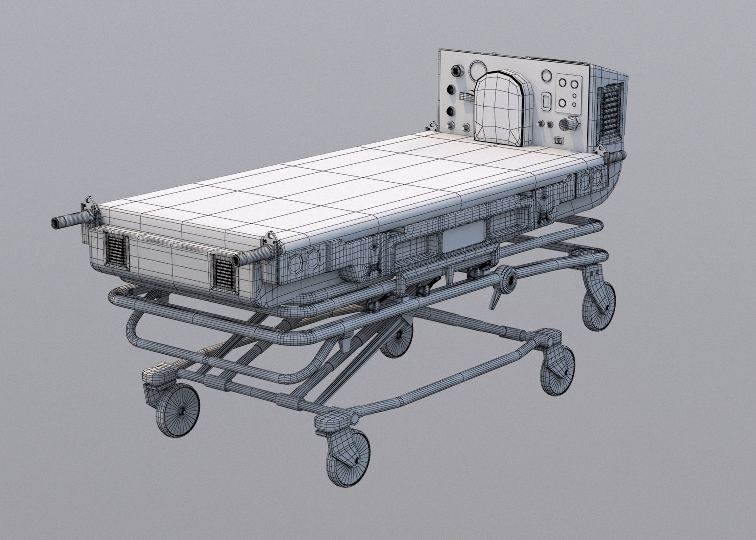 Life Support Trauma Icu 3D - TurboSquid 1560714