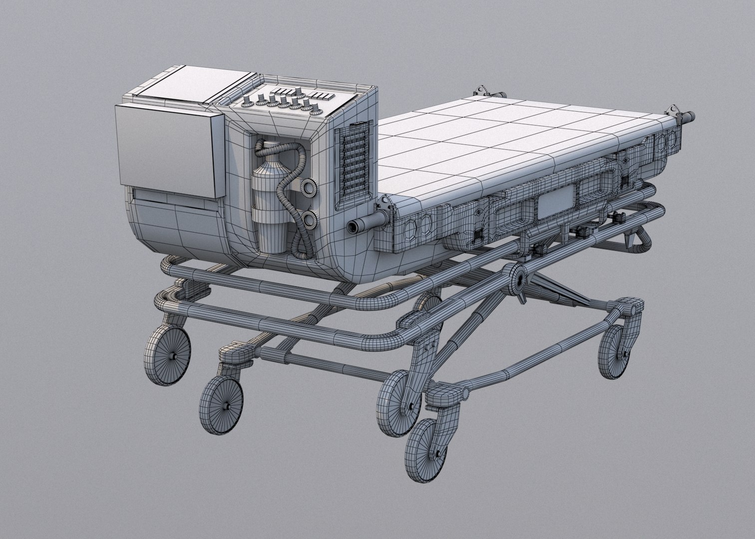 Life Support Trauma Icu 3D - TurboSquid 1560714