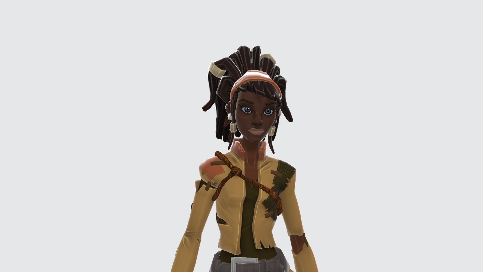 3D Female Kea Avatar - TurboSquid 2400179