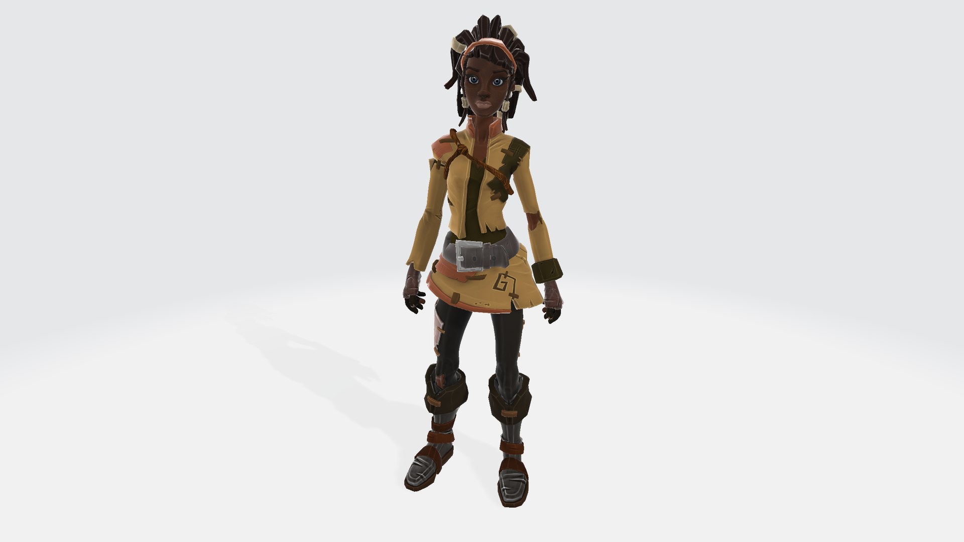 3D Female Kea Avatar - TurboSquid 2400179