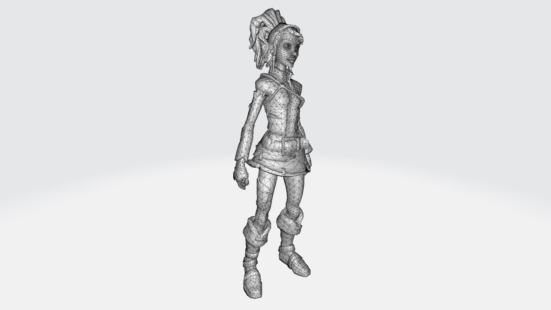 3D Female Kea Avatar - TurboSquid 2400179