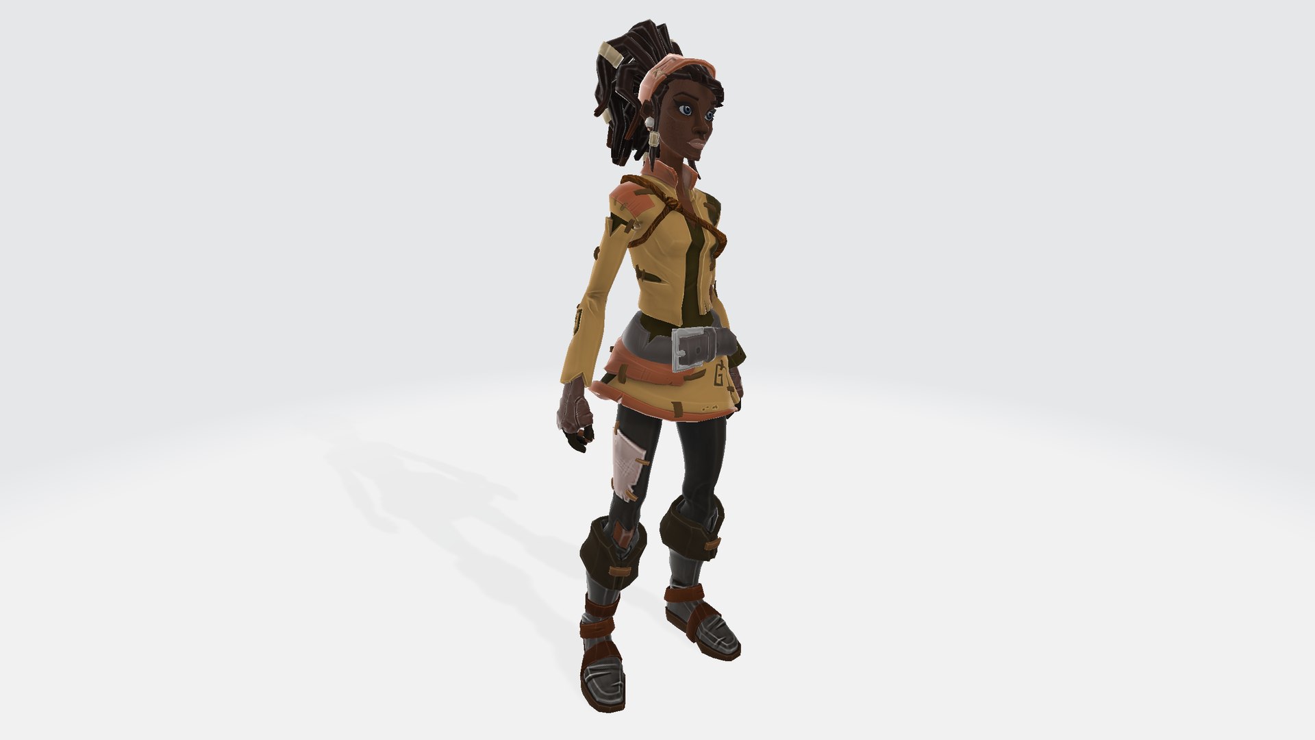 3D Female Kea Avatar - TurboSquid 2400179