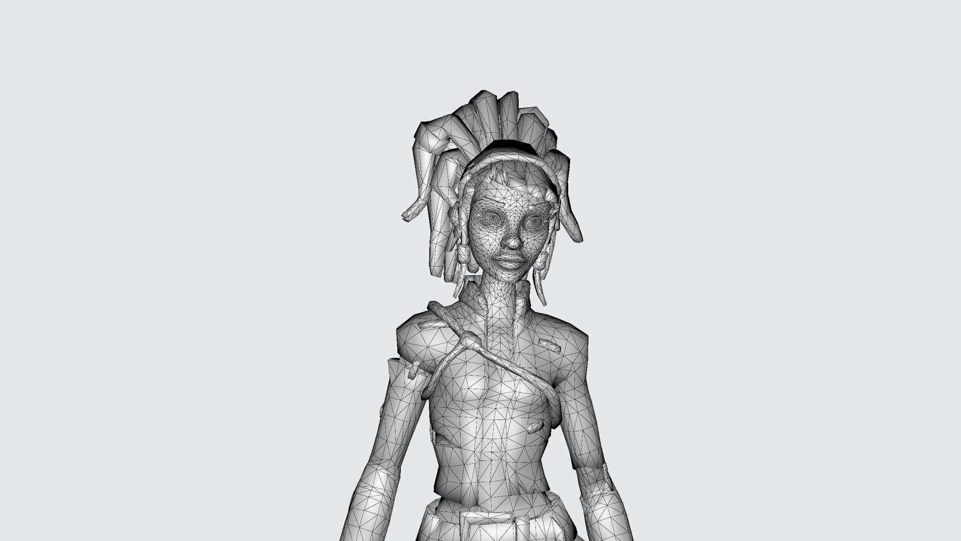 3D Female Kea Avatar - TurboSquid 2400179