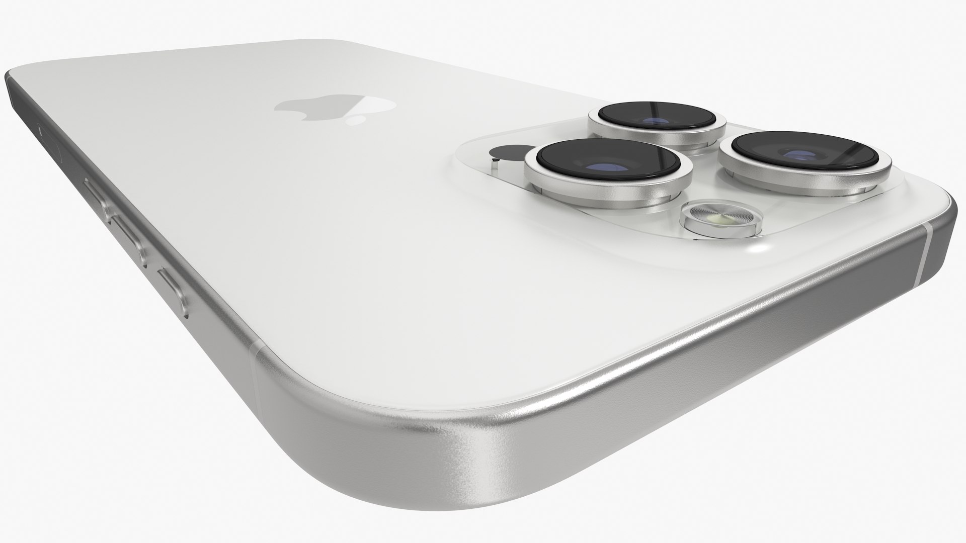 3D Model Apple IPhone 16 Pro White Titanium - TurboSquid 2280672