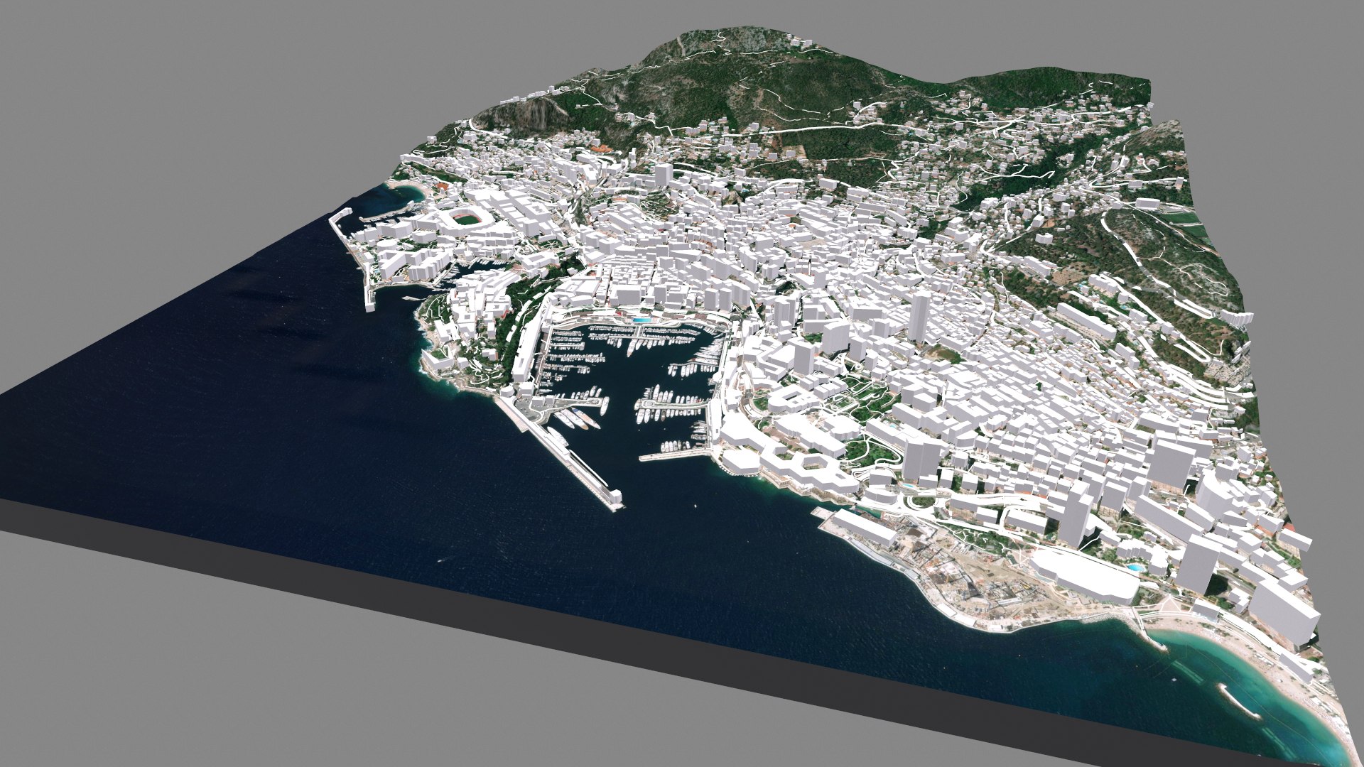 3D Cityscape Monte Carlo Monaco - TurboSquid 1946109