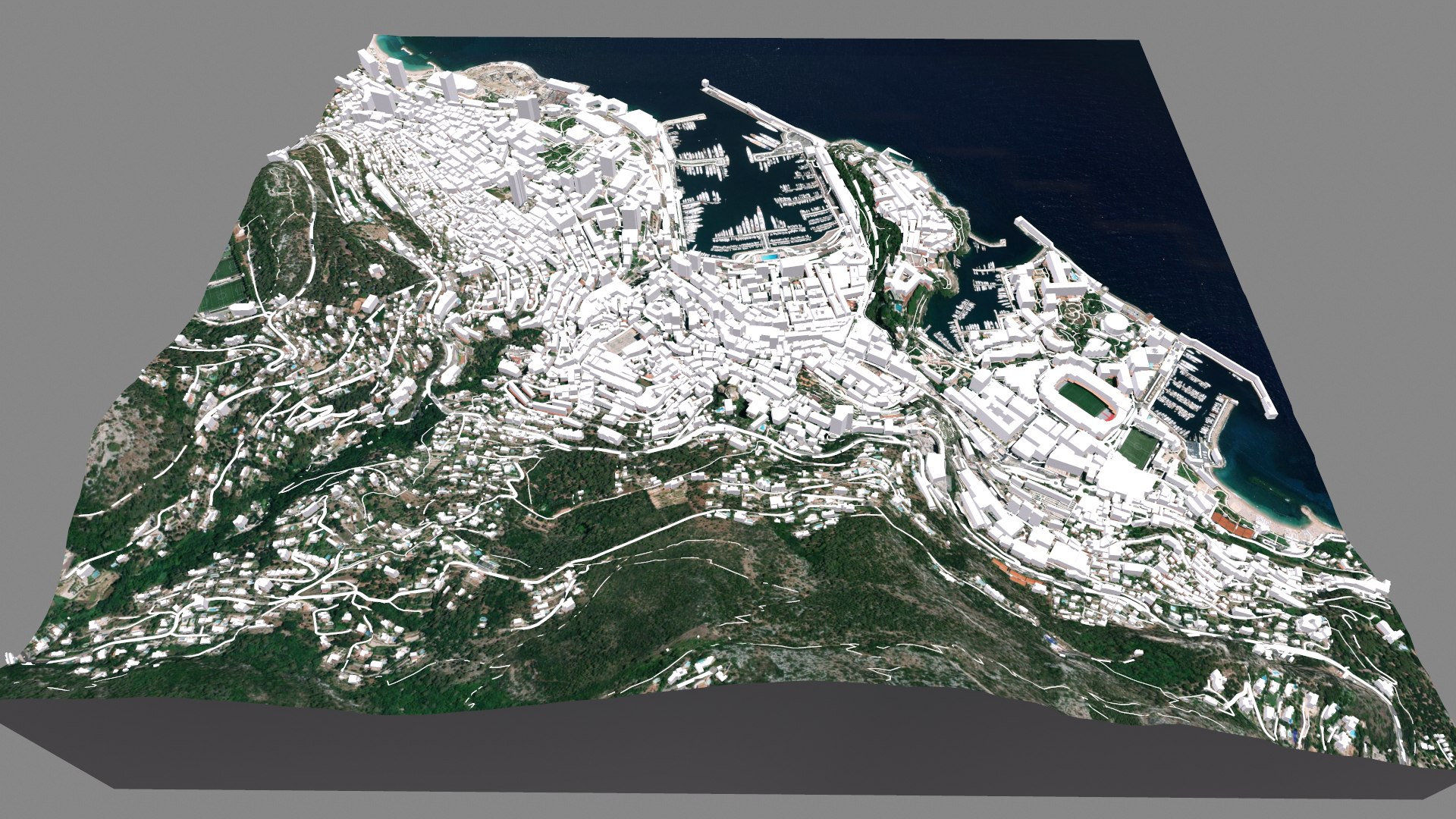 3D Cityscape Monte Carlo Monaco - TurboSquid 1946109