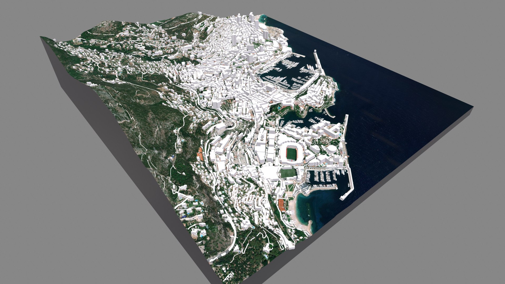 3D Cityscape Monte Carlo Monaco - TurboSquid 1946109