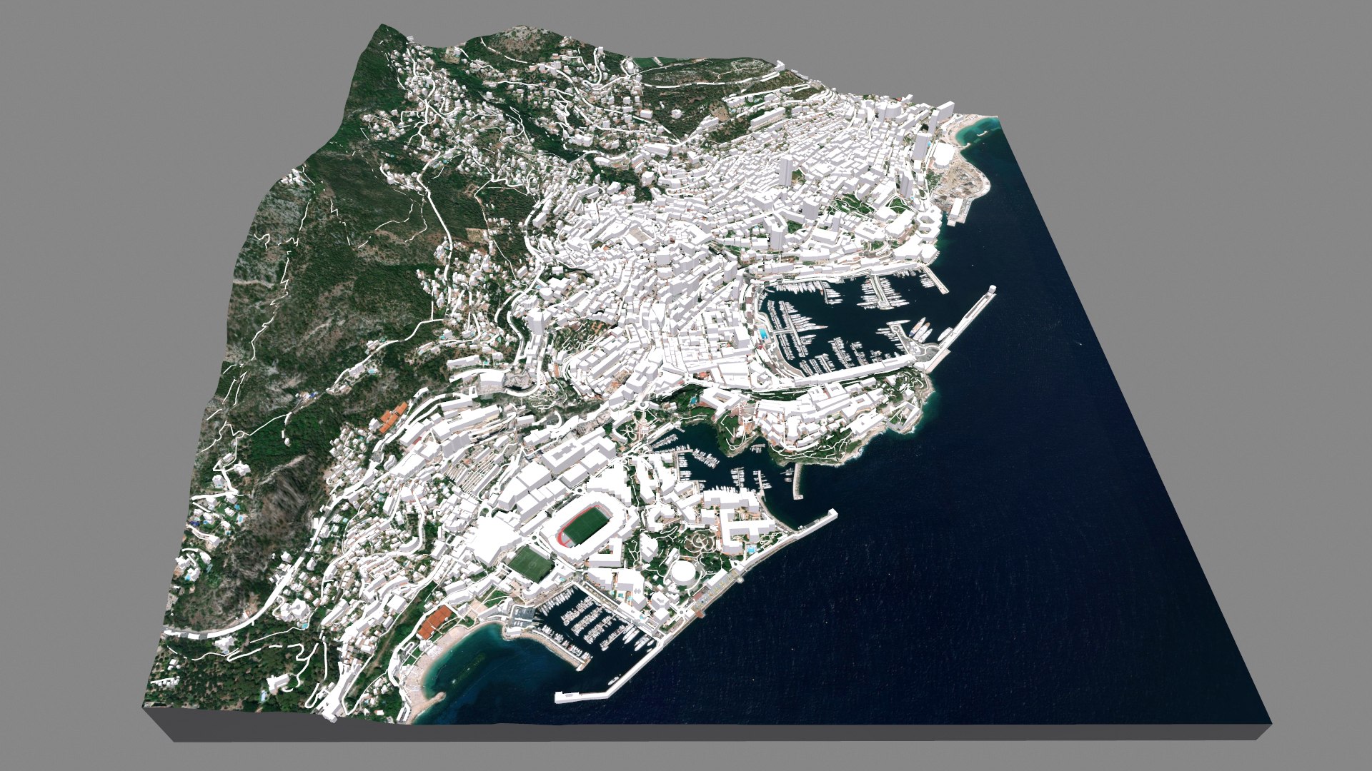 3D Cityscape Monte Carlo Monaco - TurboSquid 1946109