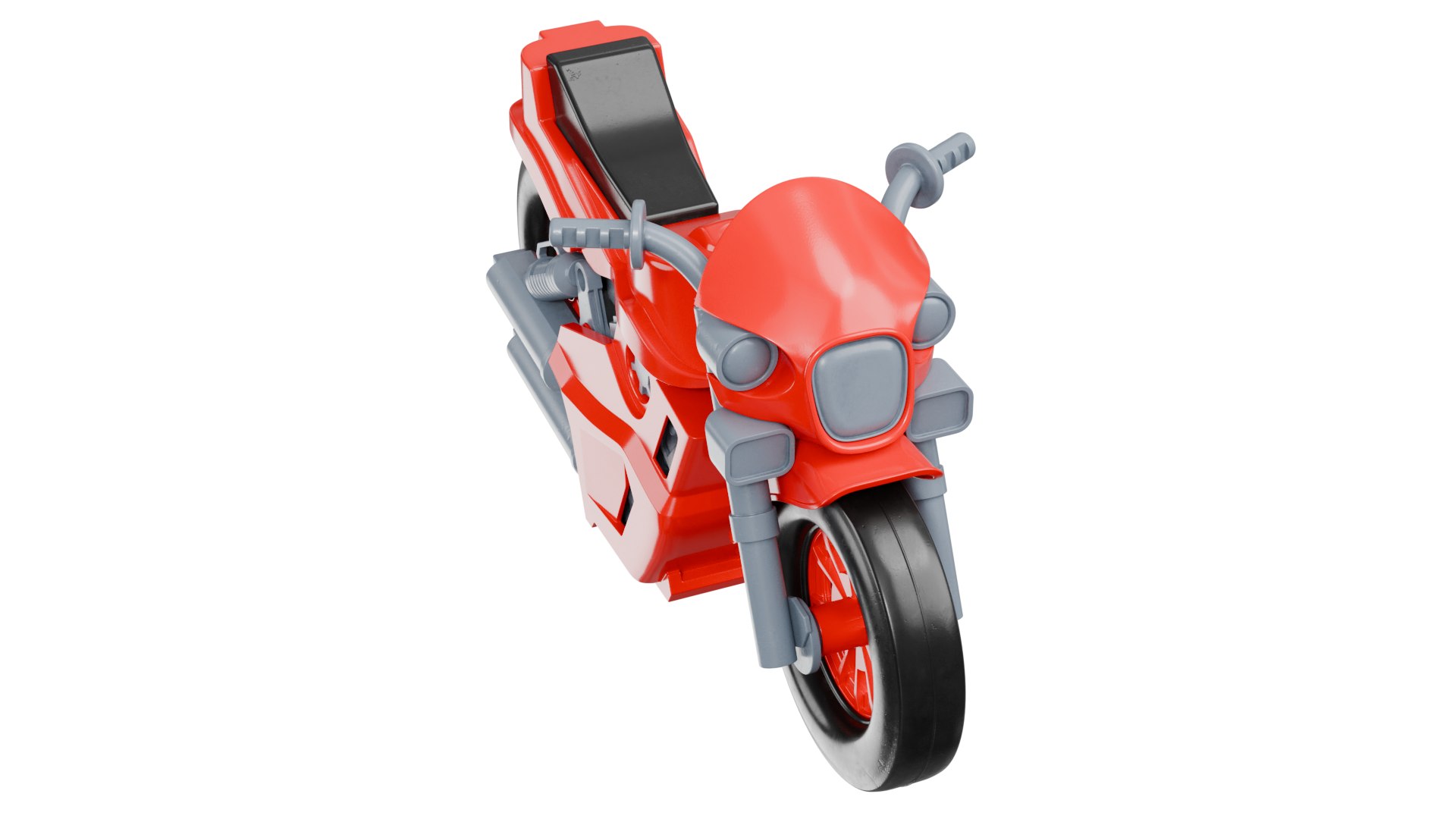 Motorcycle Toy 02 3D Model - TurboSquid 2318682
