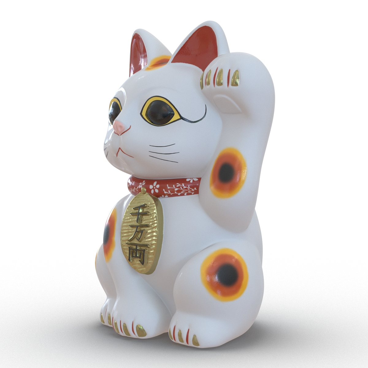 3d maneki neko 2