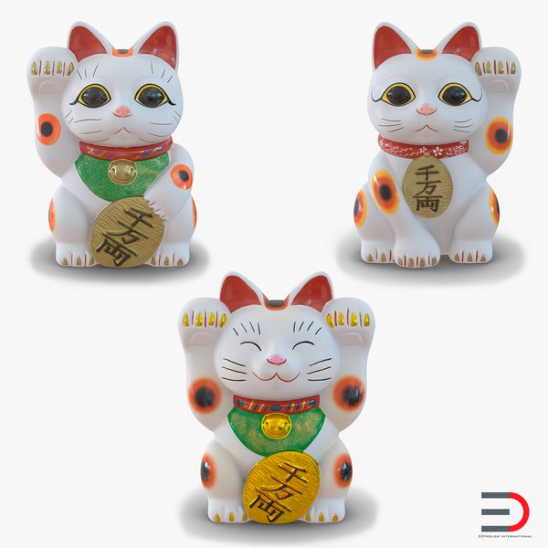 Maneki Neko 3D Models for Download | TurboSquid