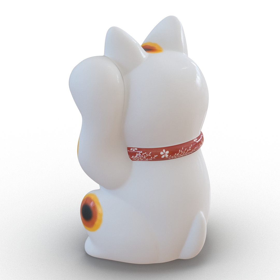3d maneki neko 2