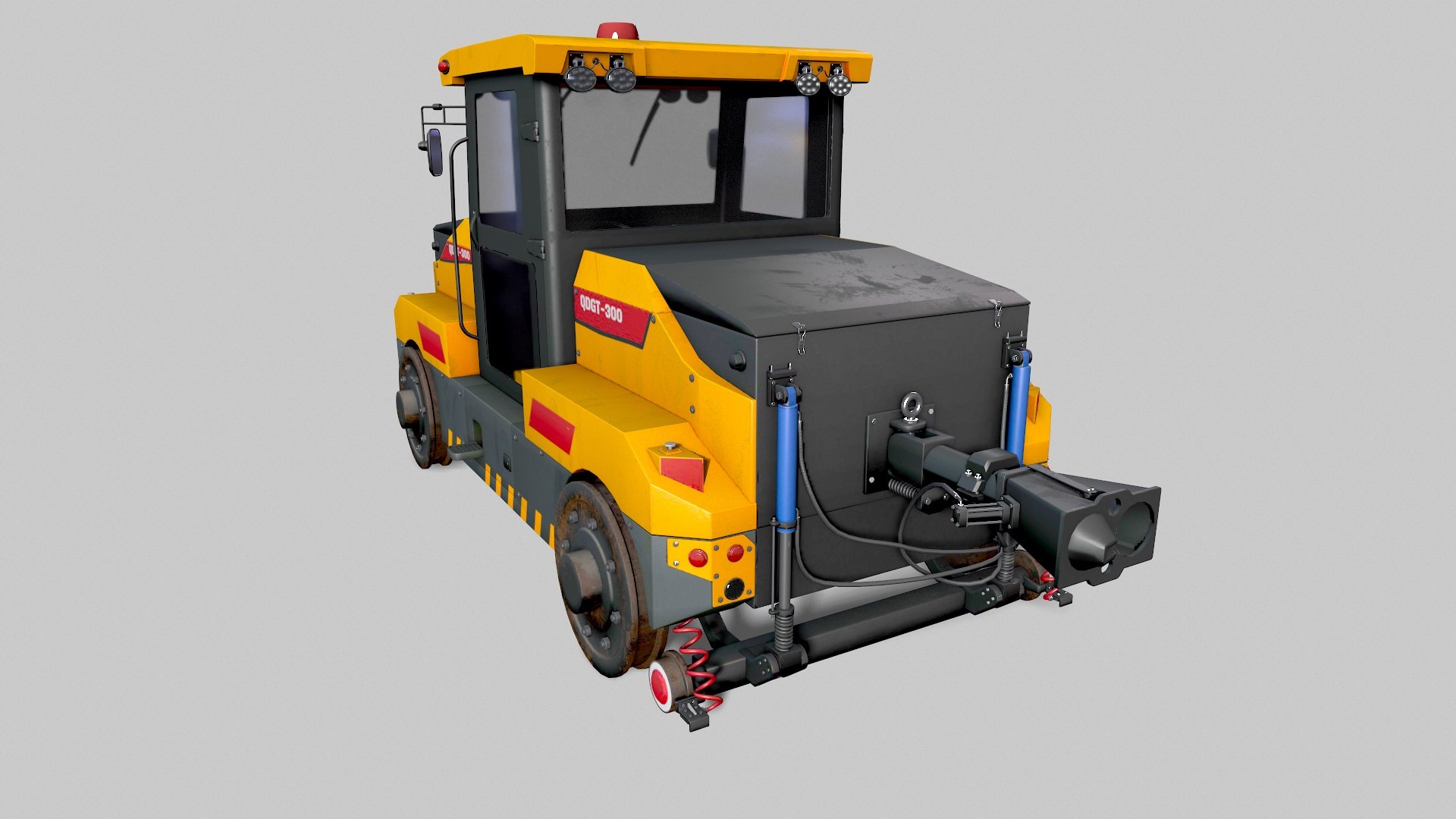 Rail Tractors 3D Model - TurboSquid 2337251