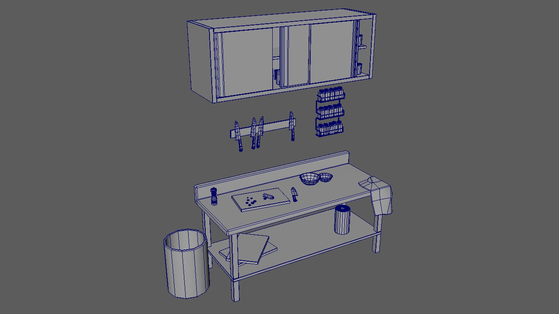 3D Cookware Set 01 - TurboSquid 2018422