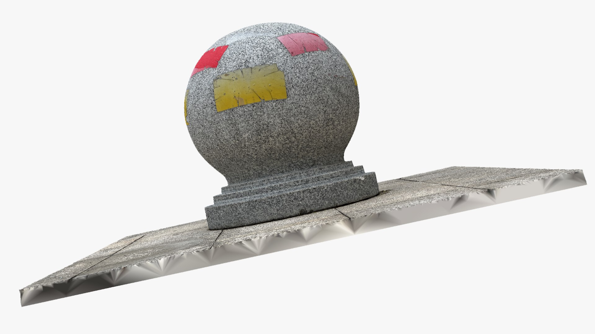 3D Round Stone Pier 3d Scan Model - TurboSquid 1995538