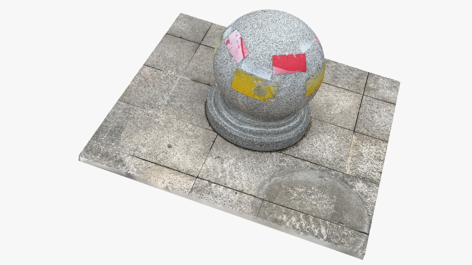 3D Round Stone Pier 3d Scan Model - TurboSquid 1995538