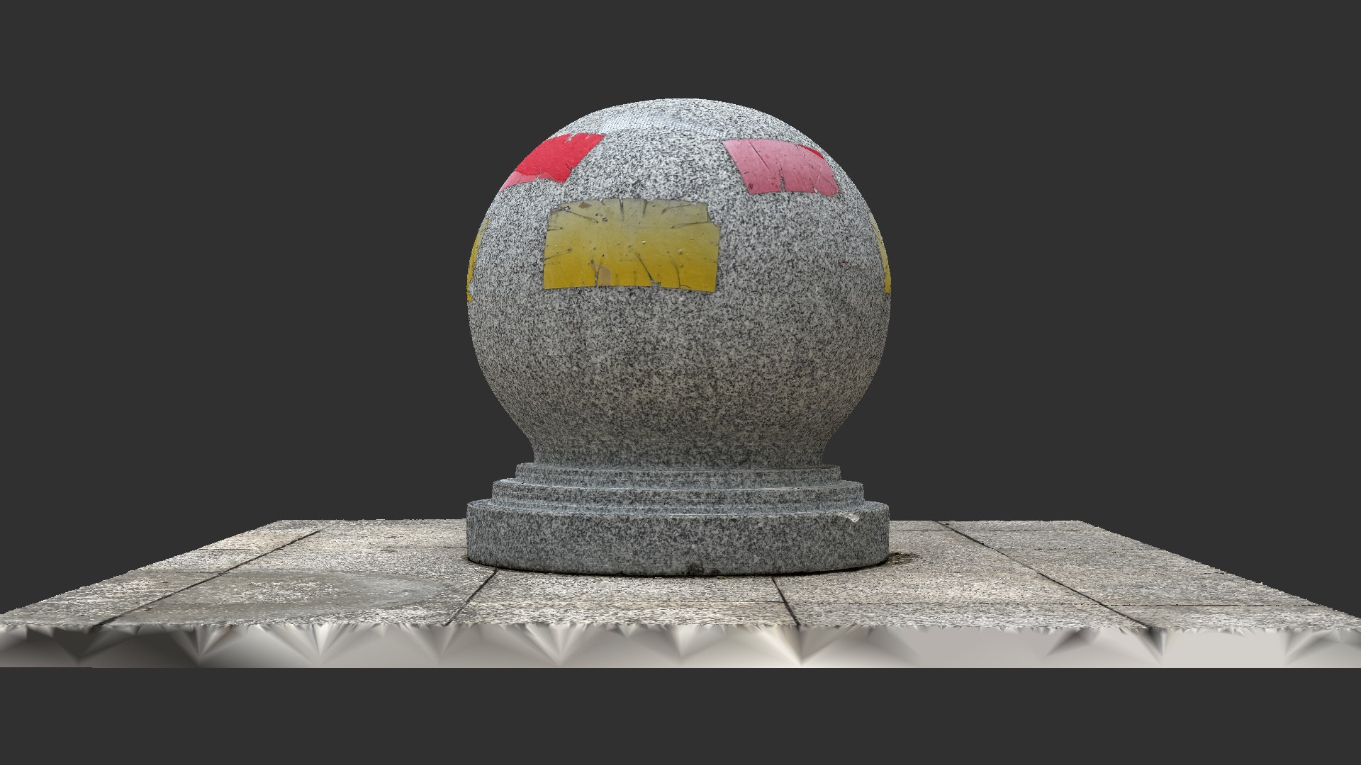 3D Round Stone Pier 3d Scan Model - TurboSquid 1995538