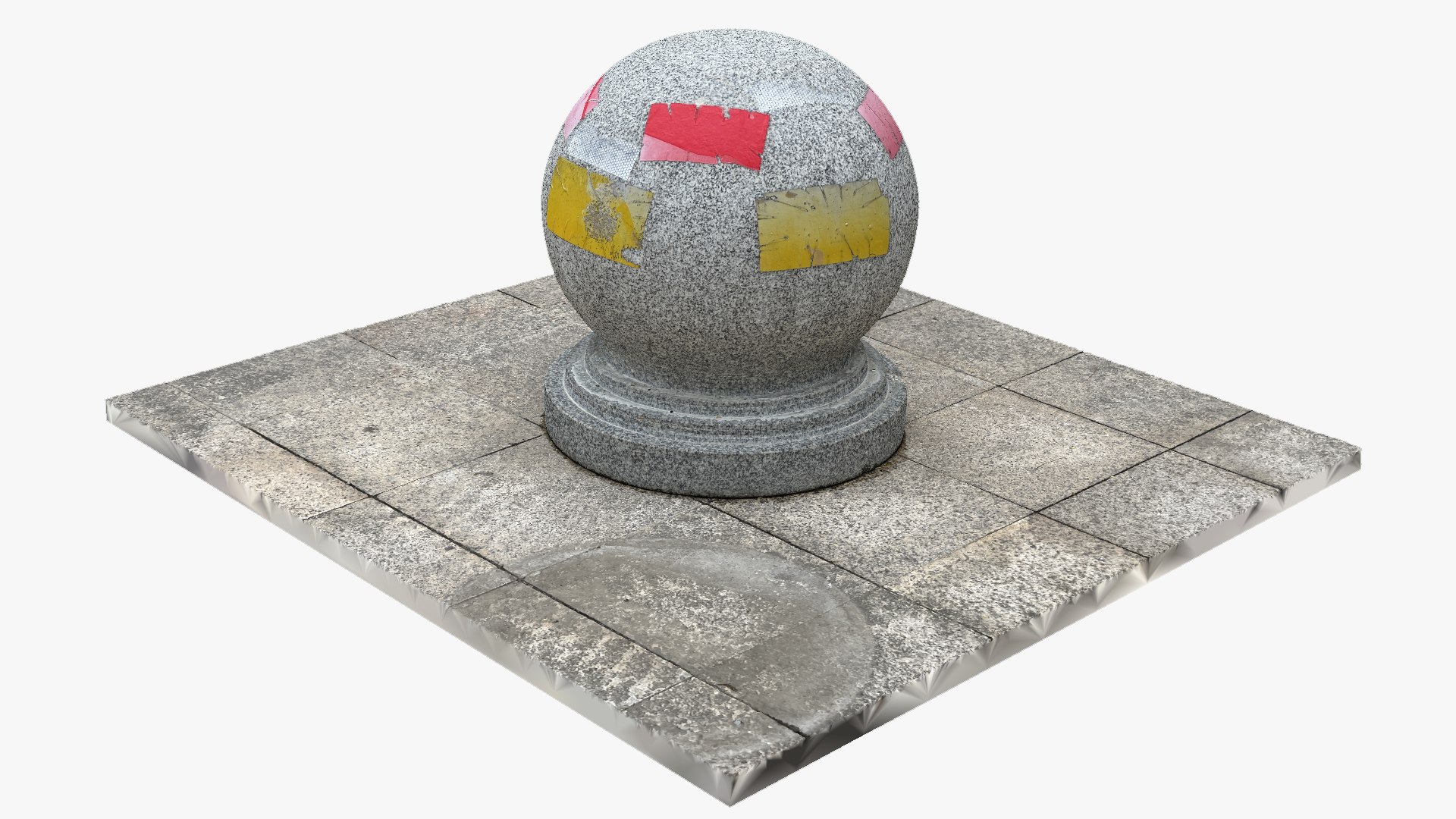 3D Round Stone Pier 3d Scan Model - TurboSquid 1995538