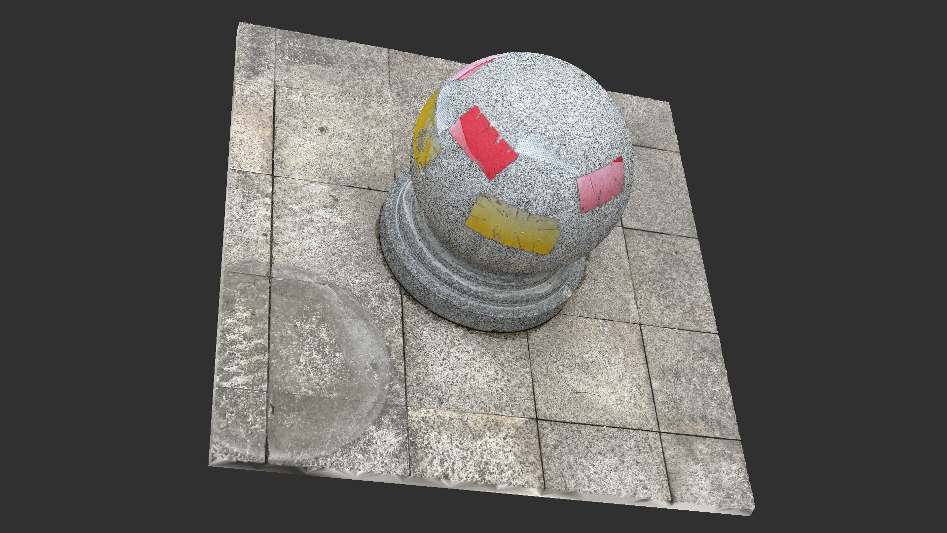3D Round Stone Pier 3d Scan Model - TurboSquid 1995538