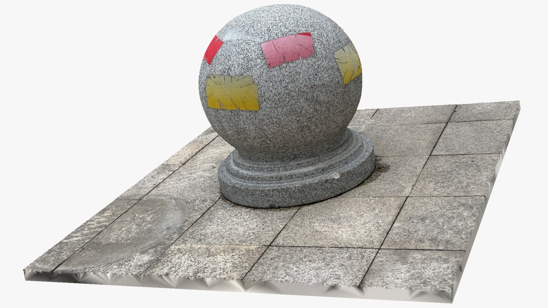 3D Round Stone Pier 3d Scan Model - TurboSquid 1995538